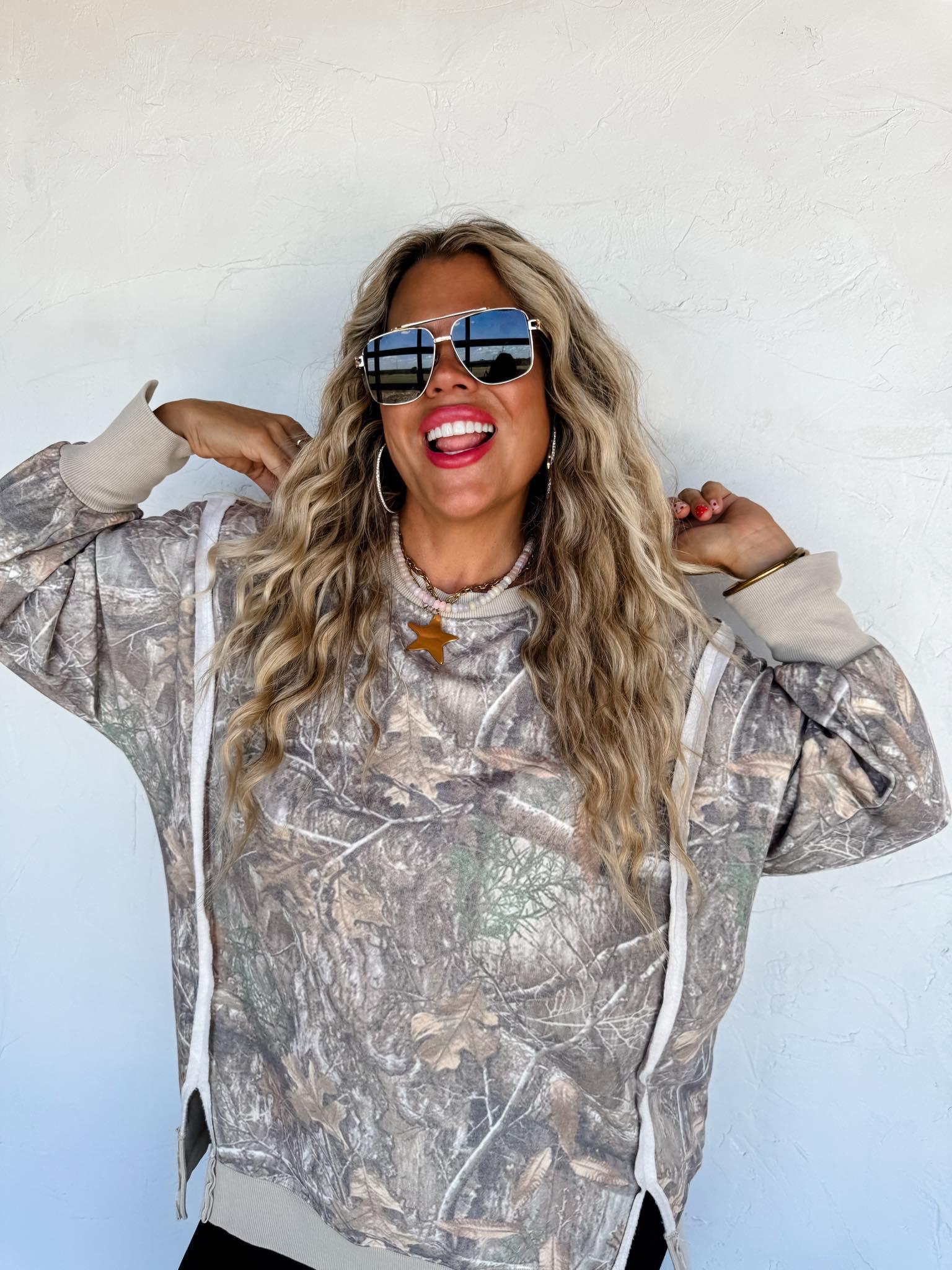 Camo Classic Crew Pullover by Blakeley – Sweet Southern Swank Boutique